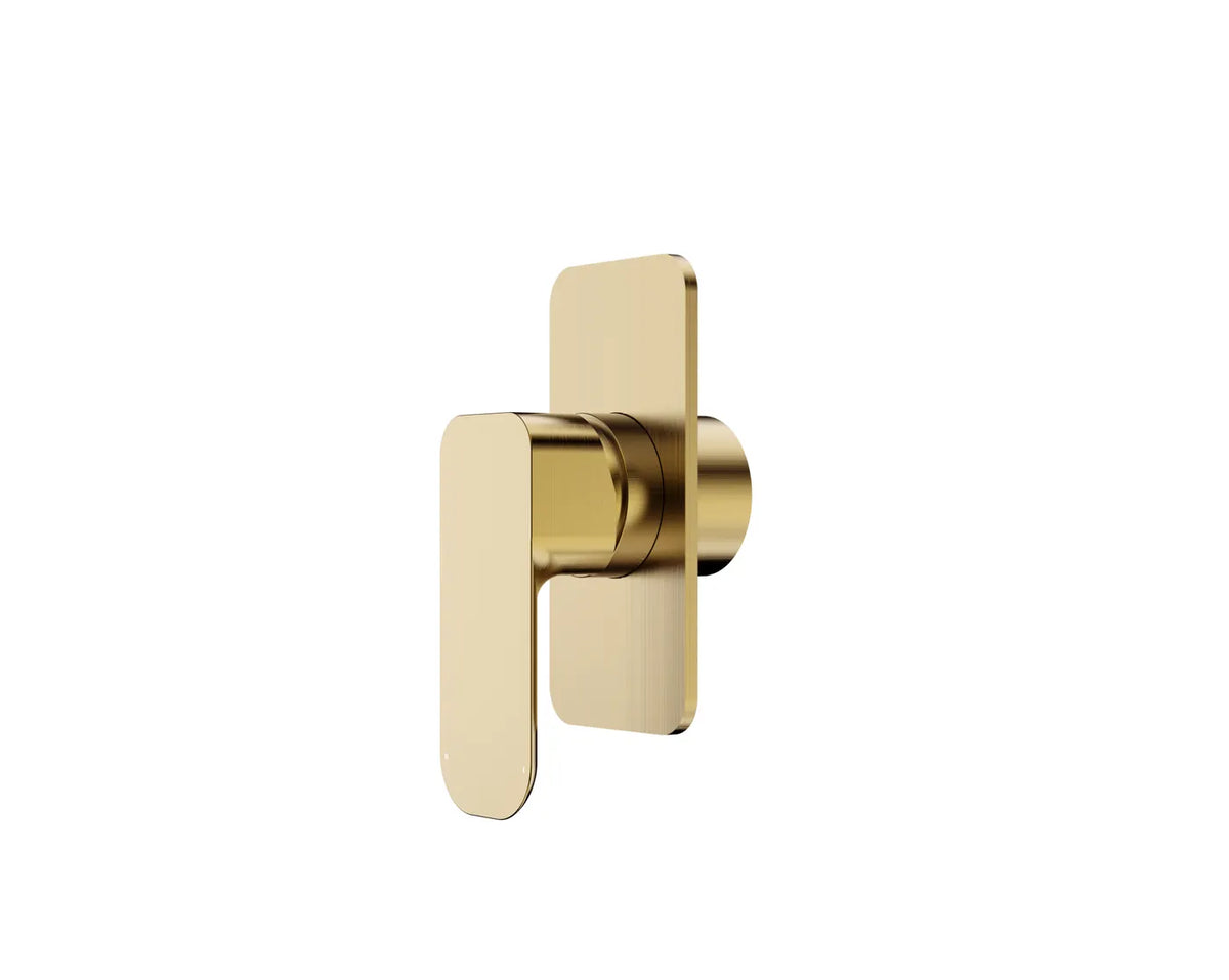 Oskar Shower Mixer Brushed Gold – The Watermark Collection